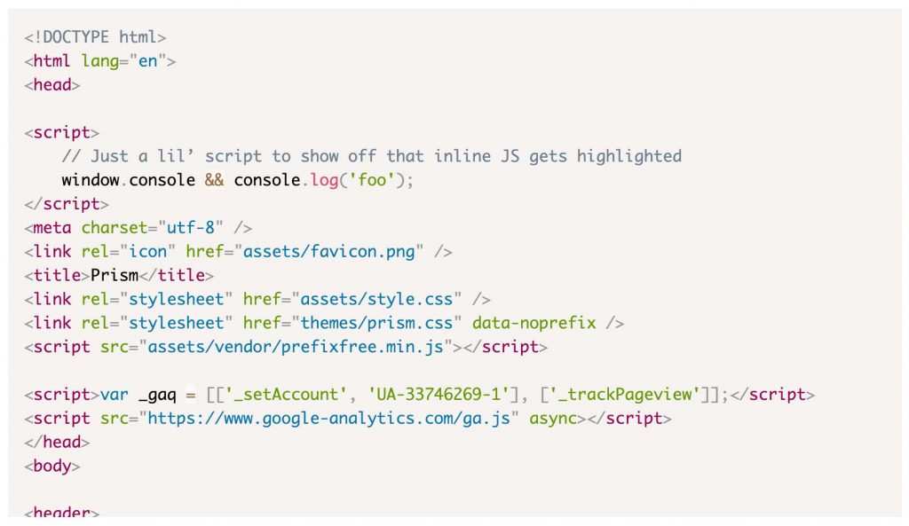 prism-theme-default | Web-saku