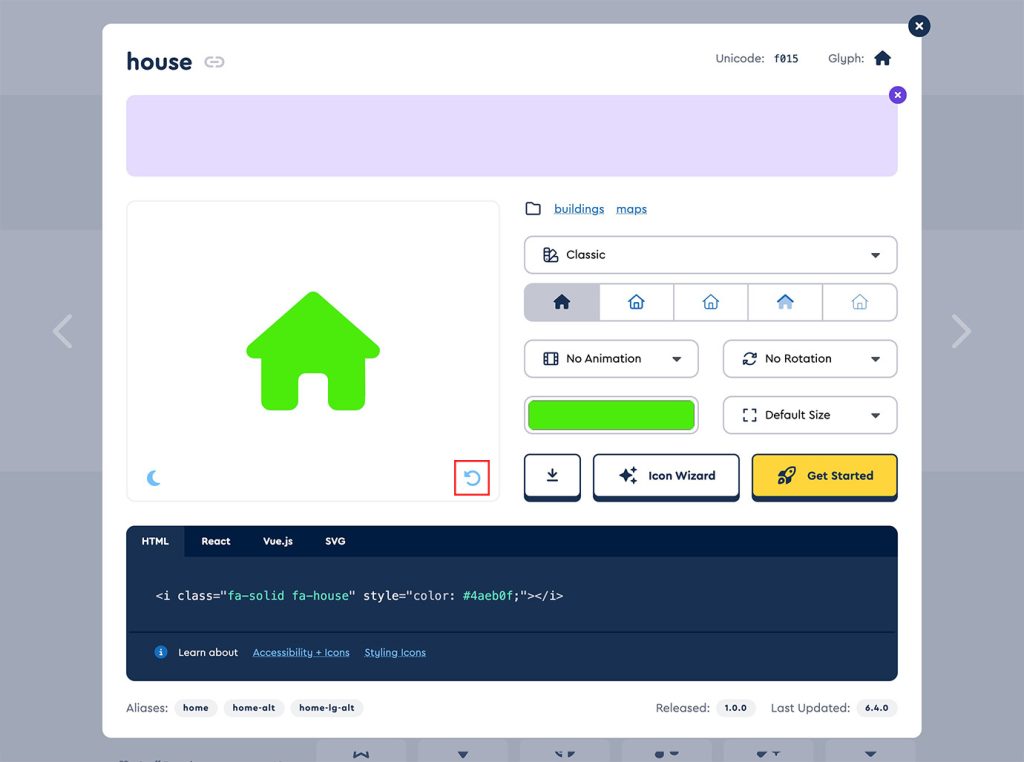 font-awesome-color-reset | Web-saku