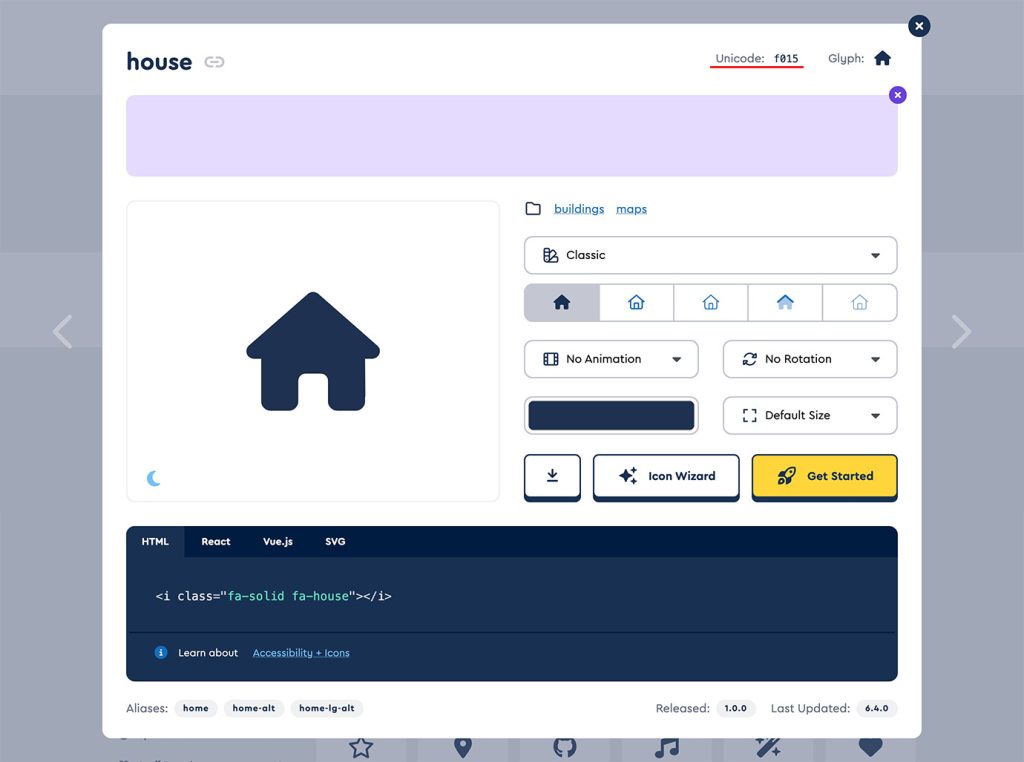 font-awesome-icon-unicode | Web-saku